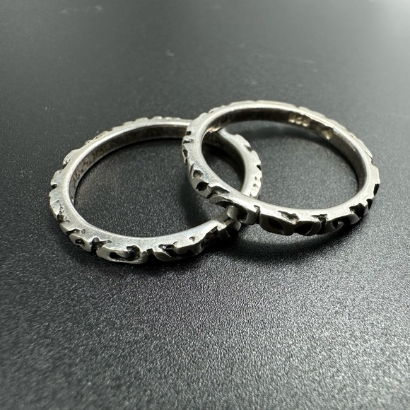 Silpada | Jewelry | Silpada Sterling Silver Scrolled Vine Leaf Stacking ...